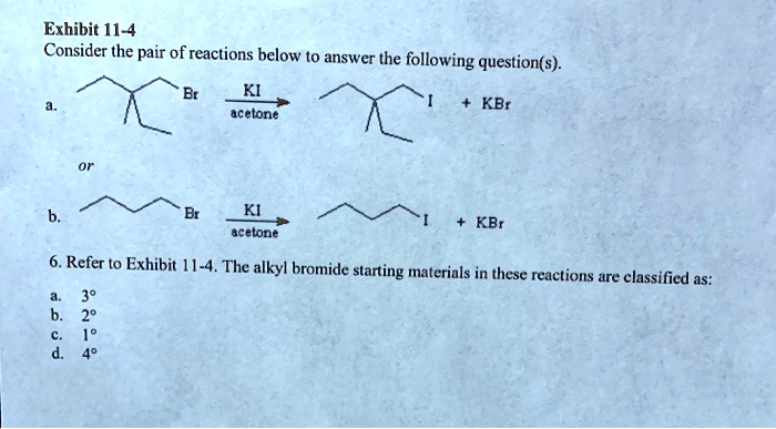 SOLVED: Exhibit 11-4 Consider the pair of reactions below to answer the ... SOLVED: Exhibit 11-4 Consider the pair of reactions below to answer the ...