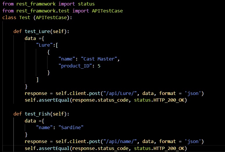 Solved Django Api Unit Tests Fail And Pass These Are Passing How Do I Make Them Fail What Do