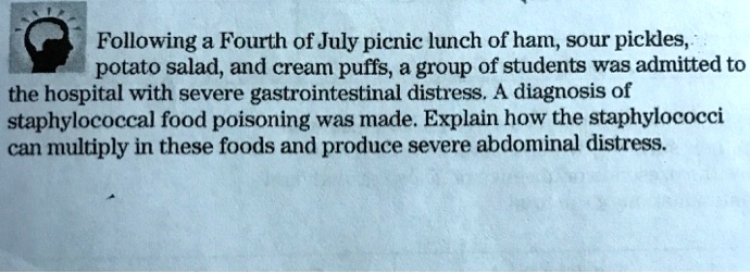 Following a Fourth of July picnic lunch of ham, sour pickles potato ...