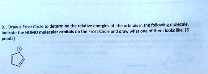 SOLVED: Draw Frost Circle to determine the relative energies of the ...