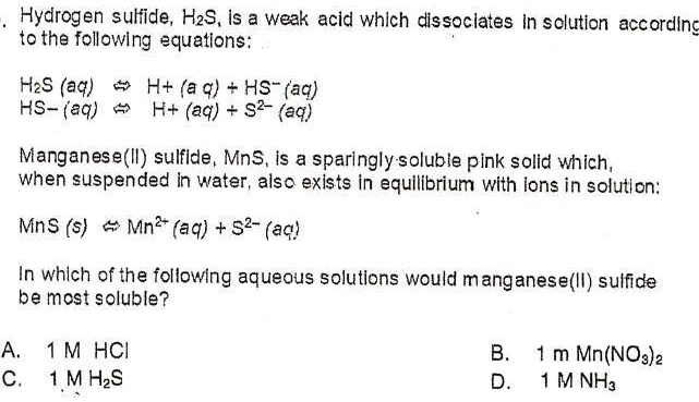 SOLVED: Texts: provide detailed solution Hydrogen sulfide, H2S, is a ...