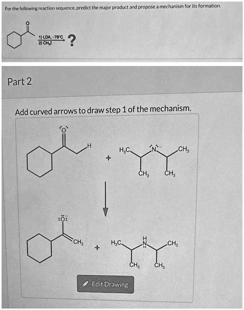 For the following reaction sequence, predict the major product and propose a mechanism for its ...
