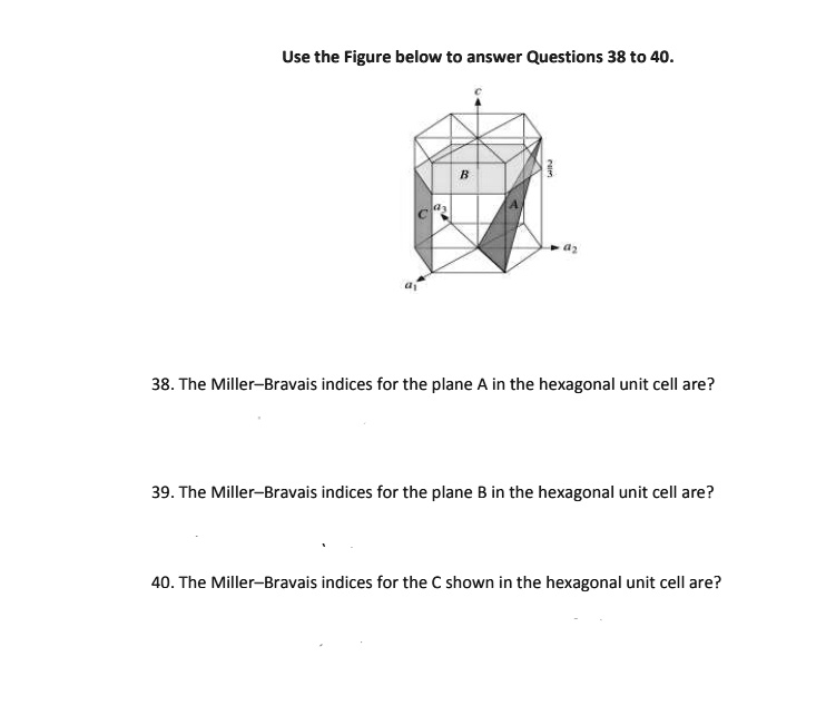 SOLVED: Use the Figure below to answer Questions 38 to 40. 38. What are ...