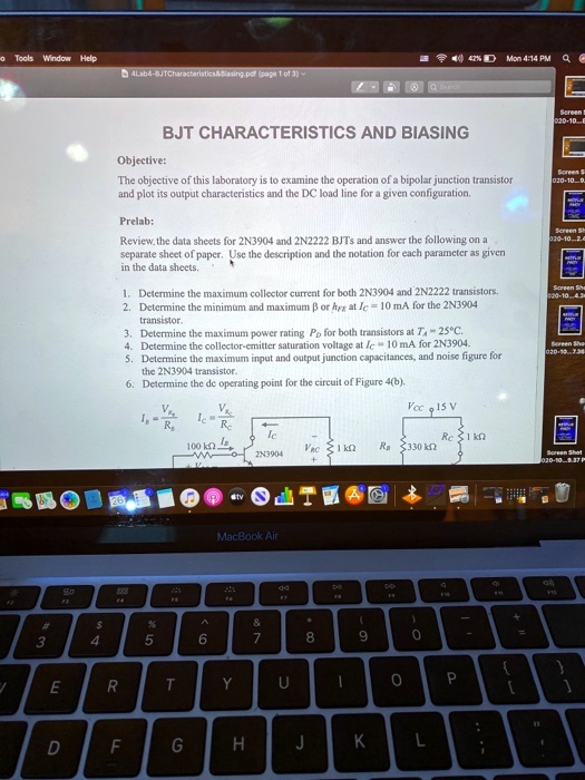 BJT CHARACTERISTICS AND BIASING Objective: The objective of this ...
