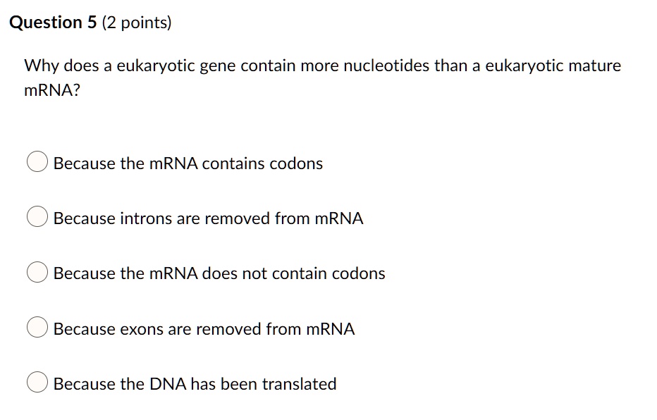 SOLVED: PLEASE HELP ME DUE IN 2 HOURS FROM NOW. Question 5 (2 points ...