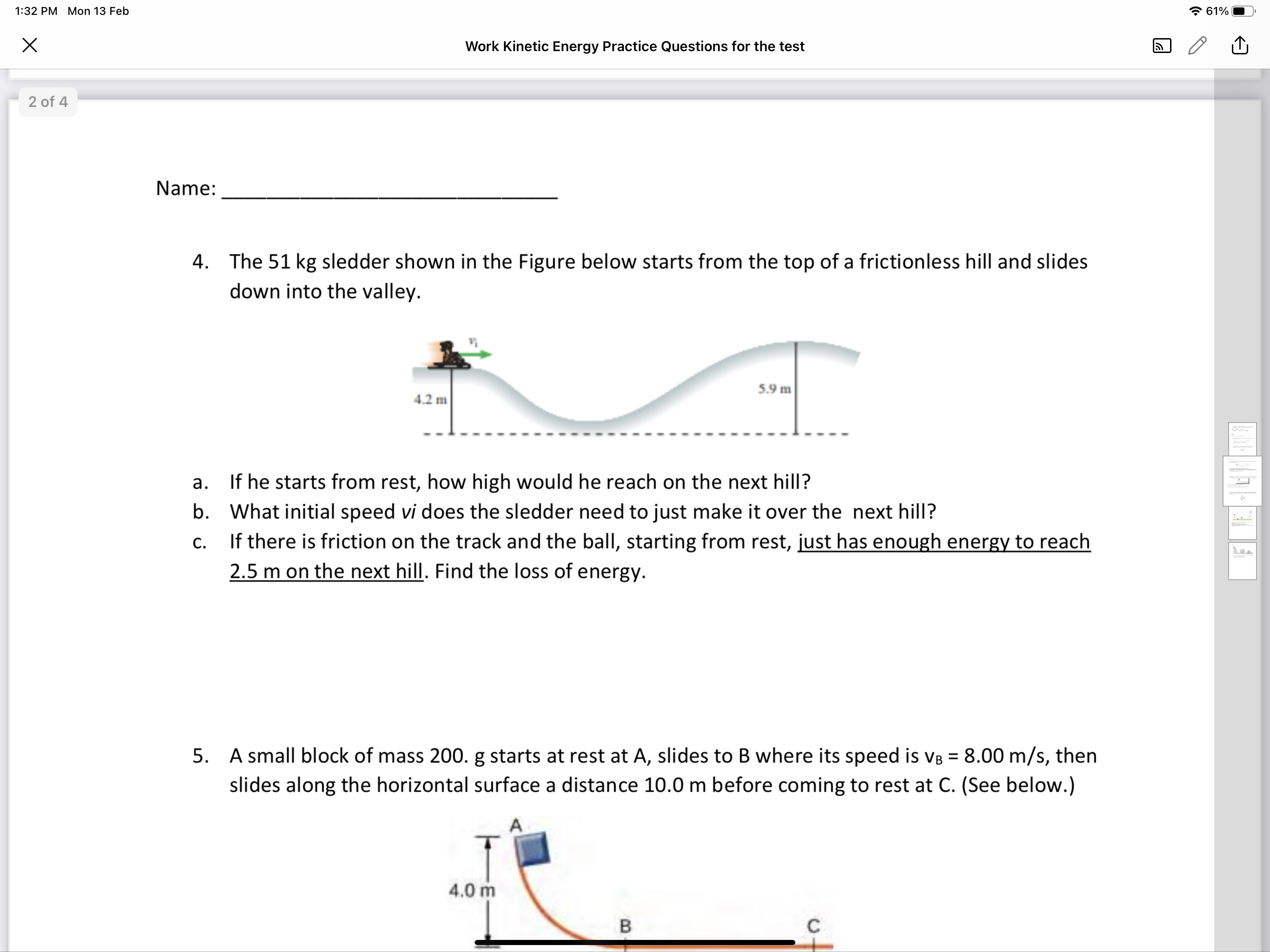 SOLVED: Answer 4 pls SOLVED: Answer 4 pls