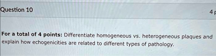 SOLVED: Question 10 For a total of 4 points: Differentiate homogeneous ...