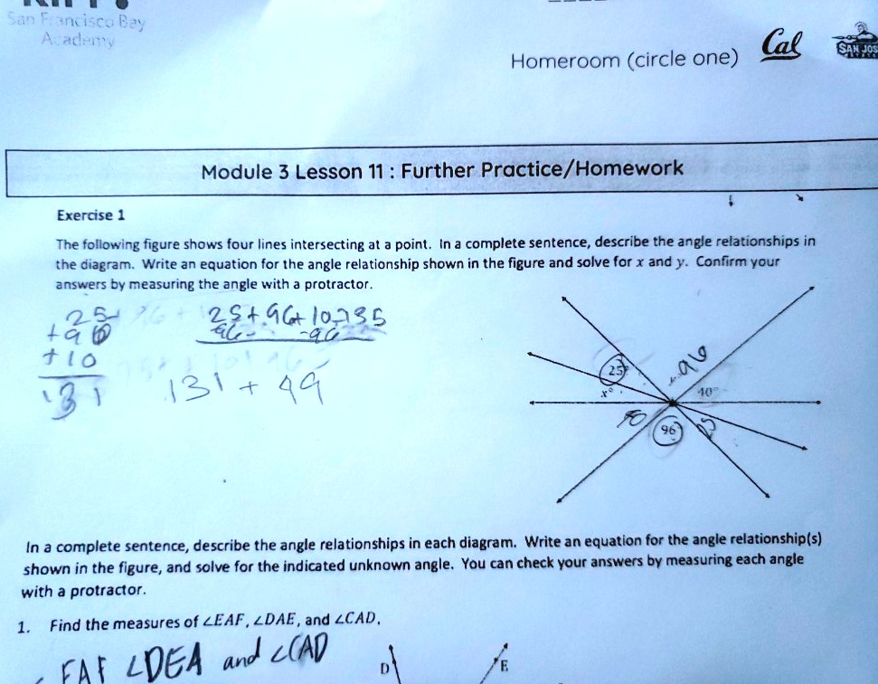 SOLVED: 3 McC R" Adan Homeroom (circle one) G2 Module 3 Lesson 11 ...