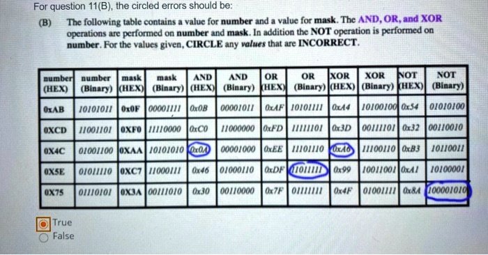 SOLVED: For question 11(B,the circled errors should be: (B) The ...