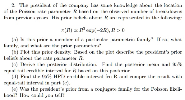 SOLVED: The president of the company has some knowledge about the ...