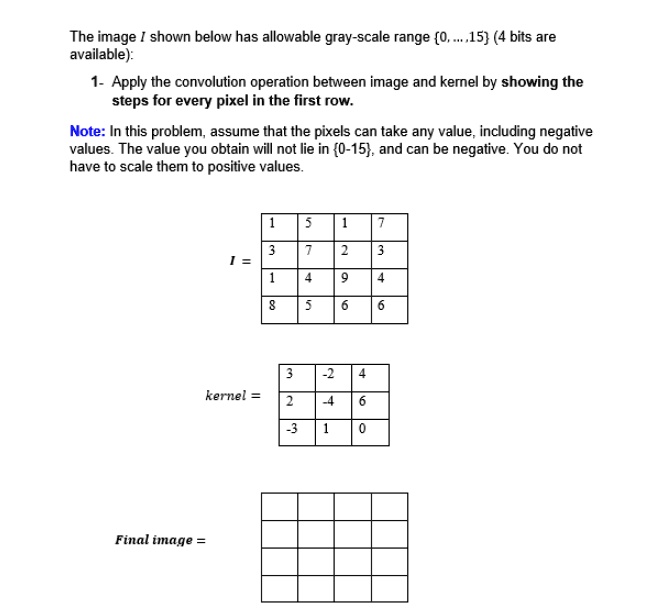 SOLVED: The image I have shown below has an allowable grayscale range 0 ...