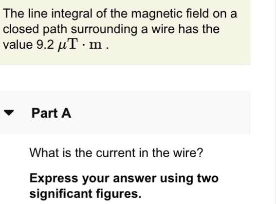 The line integral of the magnetic field on a closed p… - SolvedLib