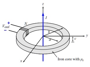 SOLVED: The transformer in the figure engages magnetic energy in a ...