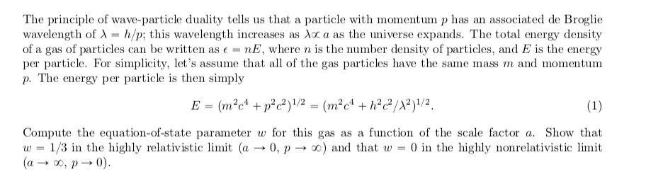Solved The Principle Of Wave Particle Duality Tells Us That A Particle