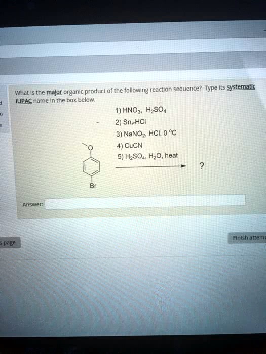 VIDEO solution: What are the systematic IUPAC names for the following reaction sequences? What ...