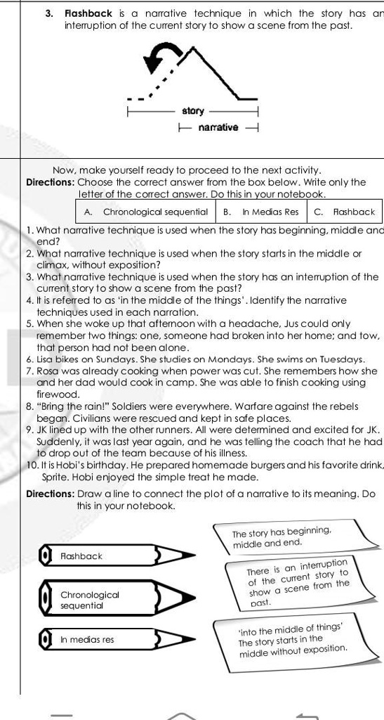 choose the correct answer from the box below do this on your notebook ...