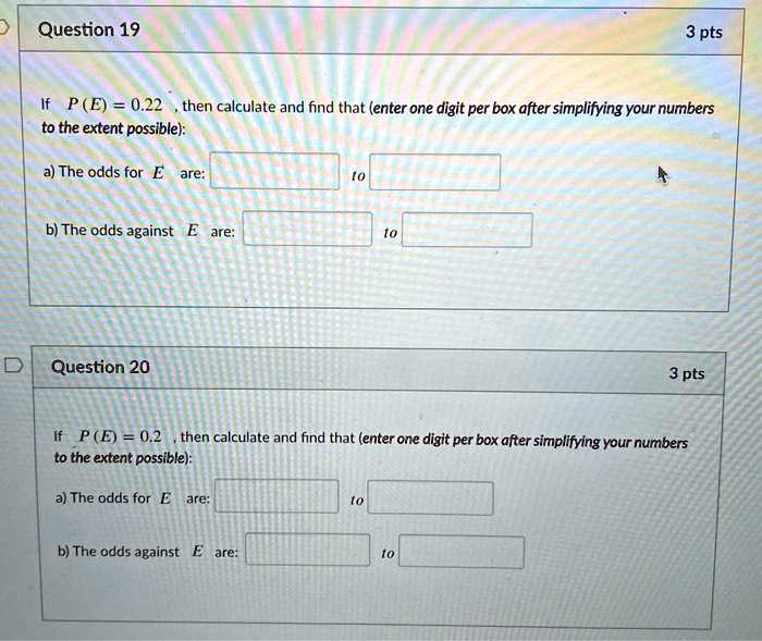 question 19 3 pts pe 022 then calculate and find that enter one digit ...