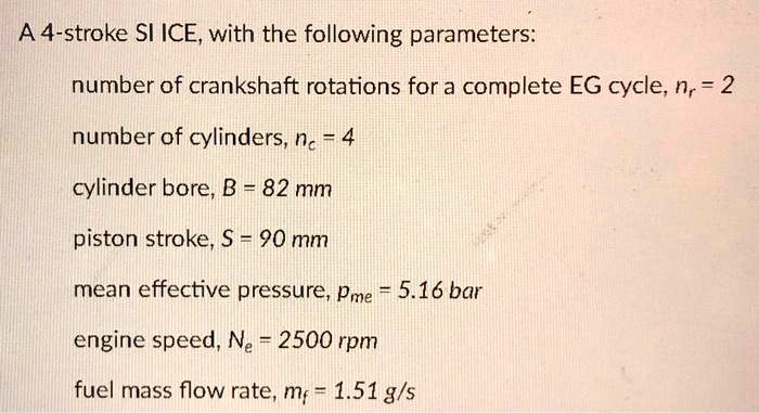 SOLVED: Looking for total cylinder capacity (volume), engine brake ...