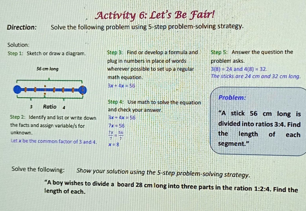pls help meeeeeeee me activity 6 let be fairl direction solve the ...