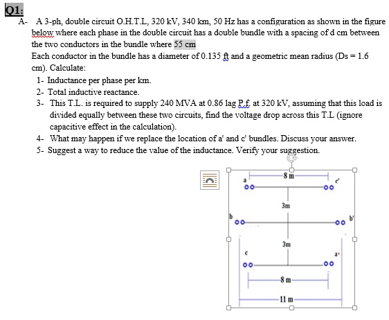 01 a a 3 ph double circuit ohtl 320 kv 340 km 50 hz has a configuration ...