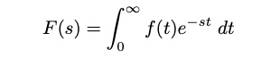 SOLVED: The Laplace Transform of a continuous function f(t) is given by ...