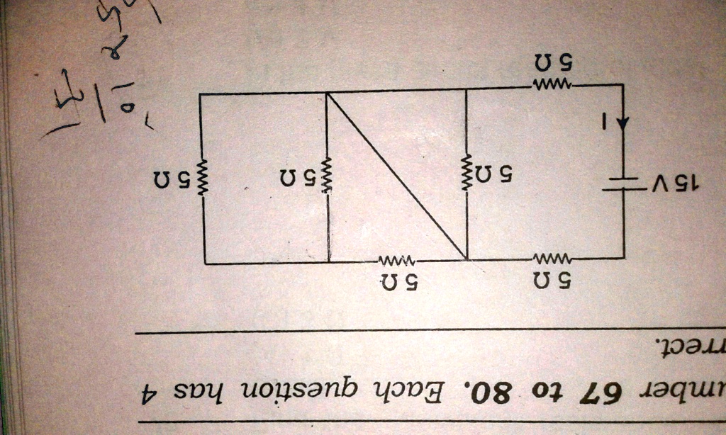 Solved Calculate The Value Of Current In The Given Circuit 4849