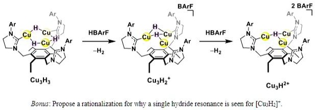 assign the point group for each of these copper hydride complexes how ...