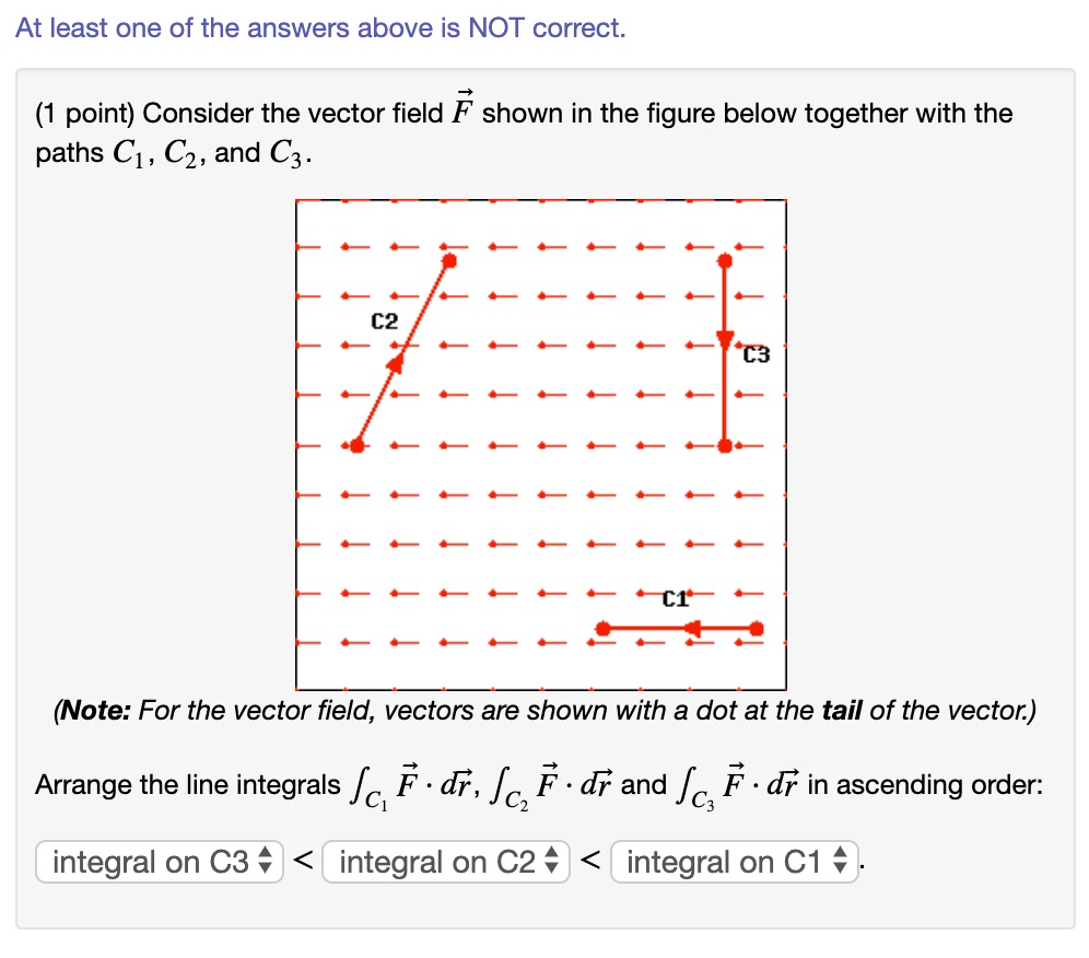 SOLVED: At least one of the answers above is NOT correct: Consider the ...