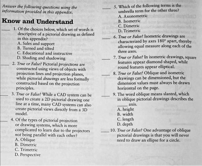 appendix review ansier the following questions using the information ...