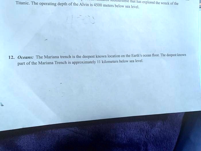 heisidlc hjl nas titanic the operating depth of the alvin is 4500 ...