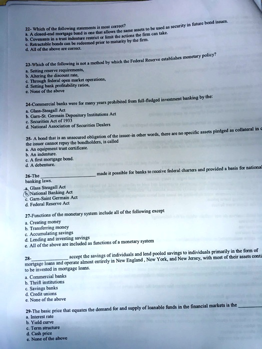 VIDEO solution: 22-Which of the following statements is most correct? c ...