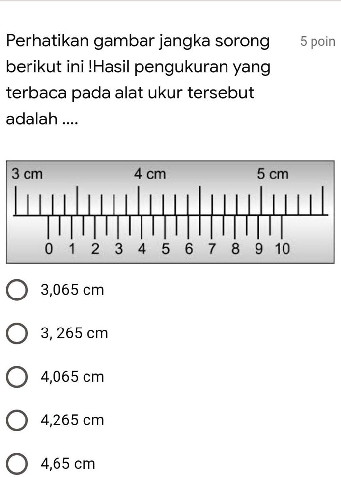 SOLVED: Berapakah hasil pengukuran berikut ini! Perhatikan gambar ... SOLVED: Berapakah hasil pengukuran berikut ini! Perhatikan gambar ...