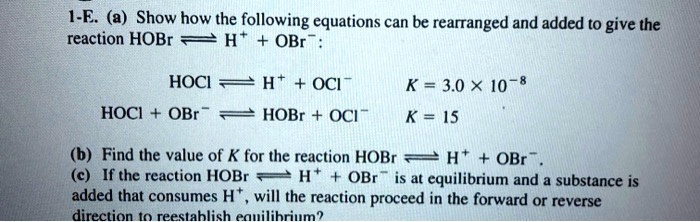 1 e 2 show how the following equations can be rearranged and added to ...
