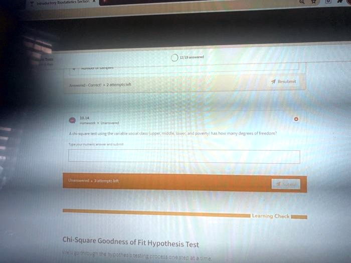 SOLVED: Chi-Square Goodness of Fit Hypothesis Test