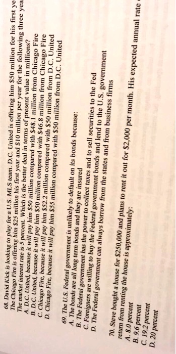 68. David Kick is looking to play for a U.S. MLS team. D.C. United is ...