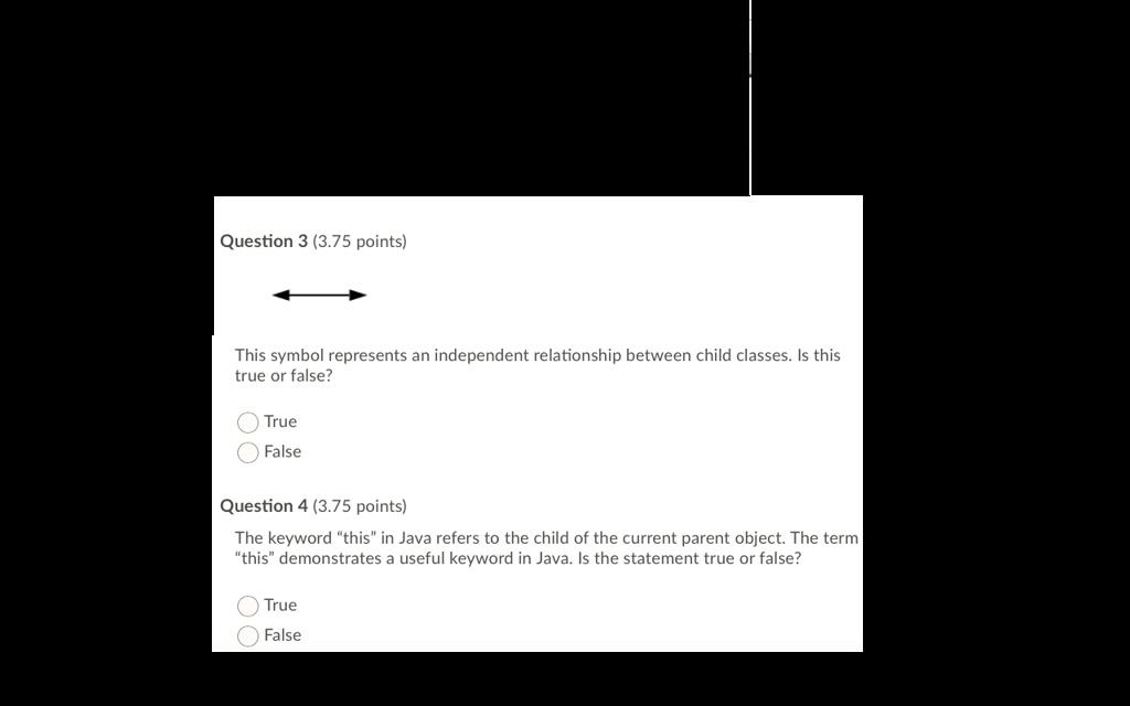 Question 3 (3.75 points) This symbol represents an independent ...