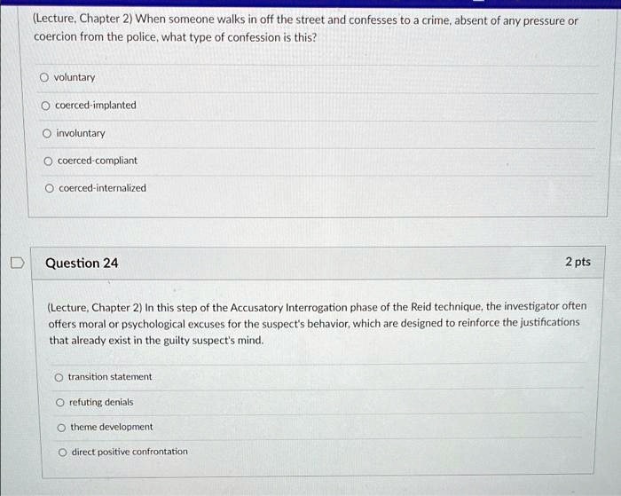 SOLVED: (Lecture.Chapter 2)When someone walks in off the street and ...