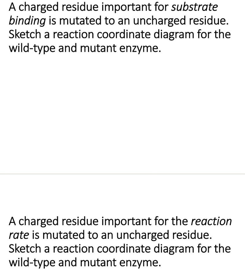A Charged Residue Important For Substrate Binding Is Mutated To An