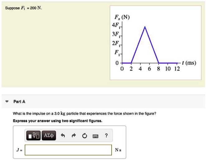 Suppose F = 200 N. F1 (N) = 4F = 800 N F2 (N) = 3F = 600 N F3 (N) = 2F ...