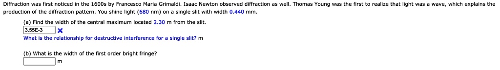 diffraction was first noticed 600s by francesco maria grimaldi isaac ...