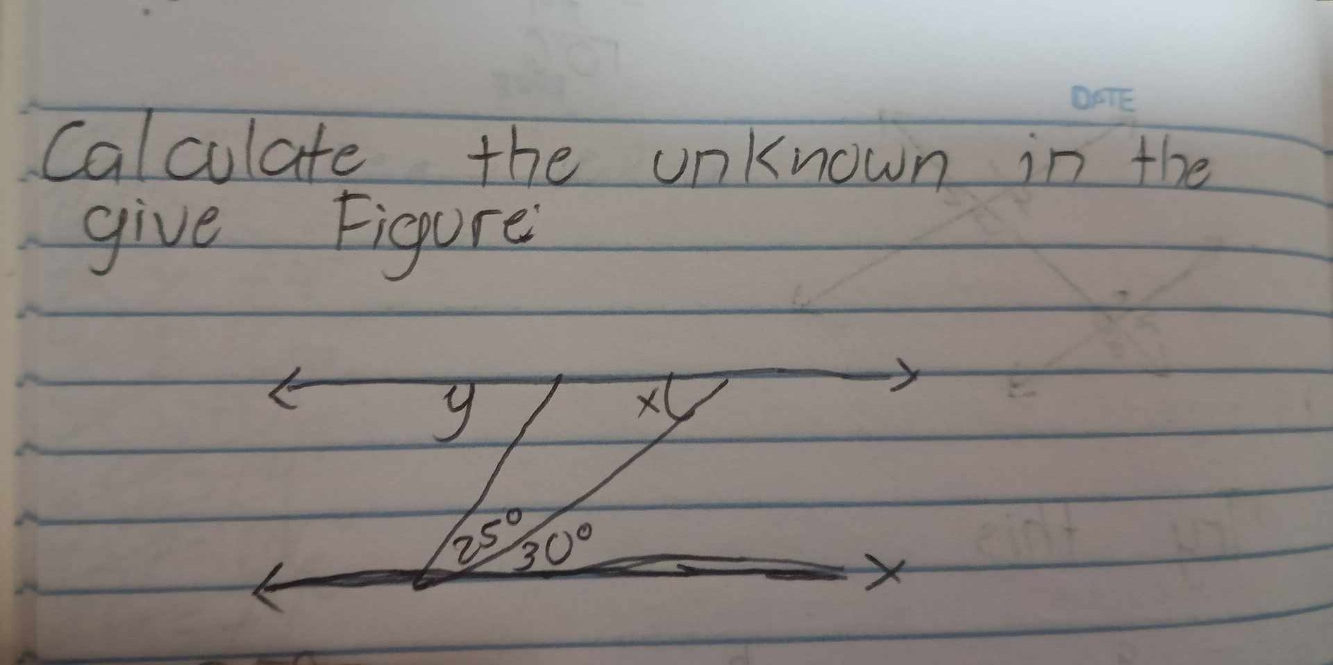 SOLVED: Calculate the unknown in the give Figure: SOLVED: Calculate the unknown in the give Figure:
