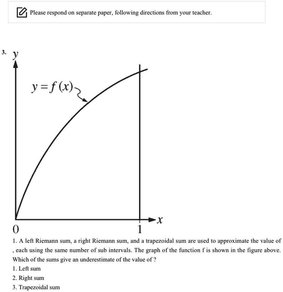 Solved Please Respond On Separate Paper Following Directions From
