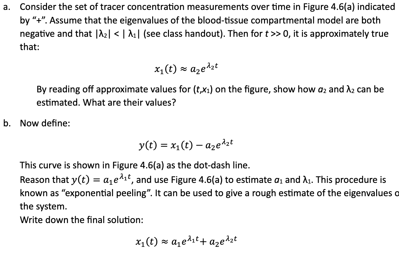 SOLVED: a. Consider the set of tracer concentration measurements over ...