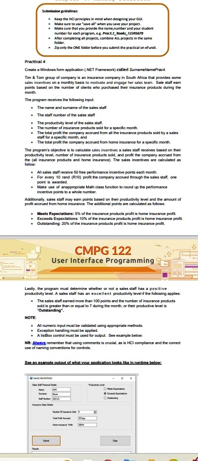 SOLVED: Texts: Keep the HCI principles in mind when designing your GUI. Do not use any ...
