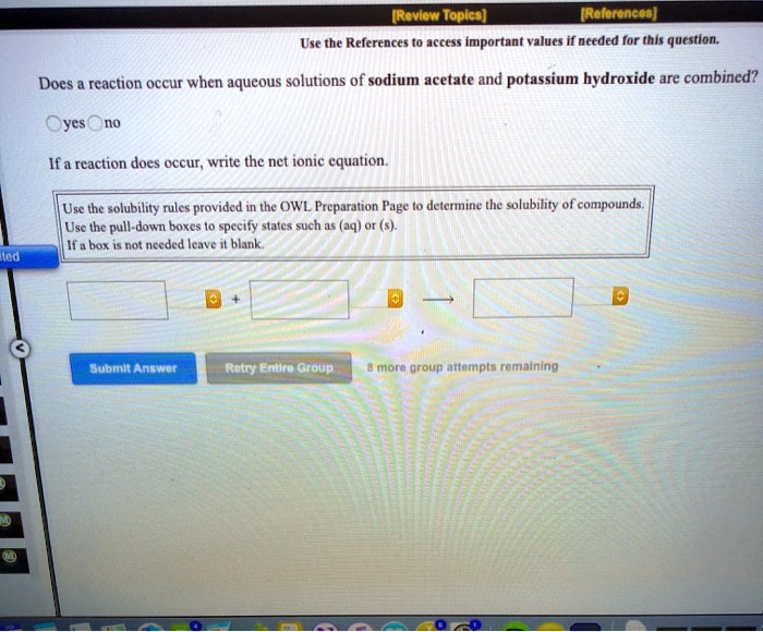 SOLVED: [Revlewt Topics] [Rcterencon Use the References access important values if nccded for ...