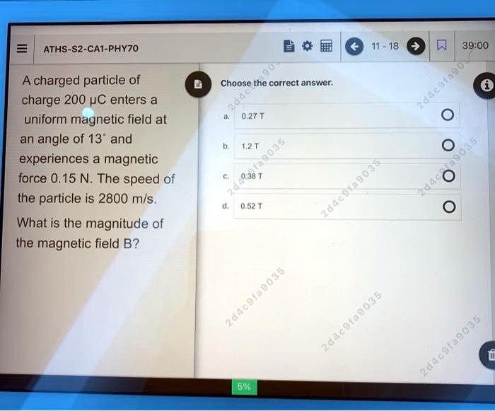 Aths s2 cai phy7o 6 11 18 3900 190 a charged particle of...