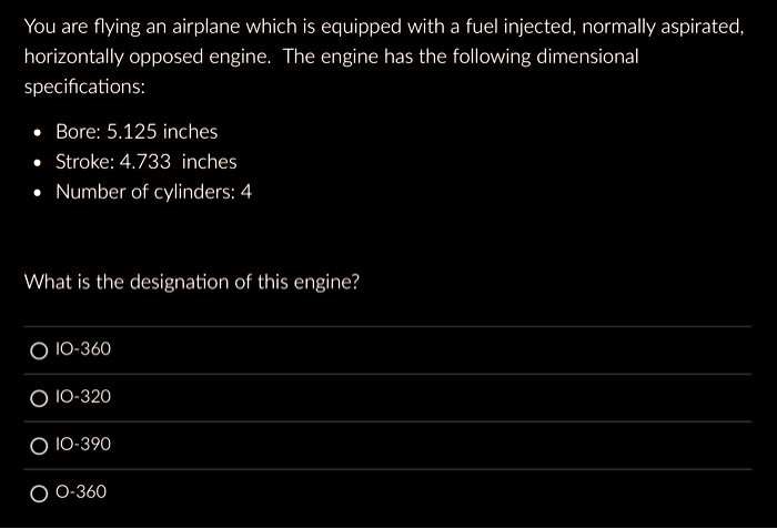 You are flying an airplane which is equipped with a fuel...