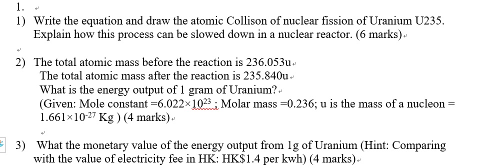 SOLVED: 1) Write the equation and draw the atomic Collison of nuclear ...