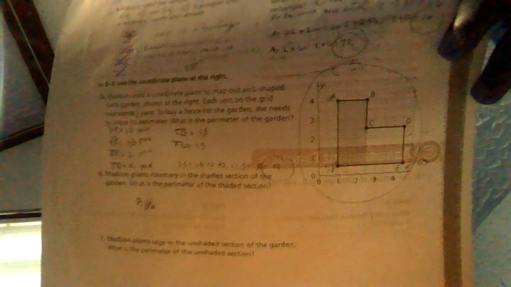 madison plants rosemary in the shaded section of the garden what is the ...