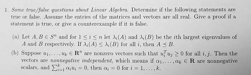 Abstract Algebra Proofs